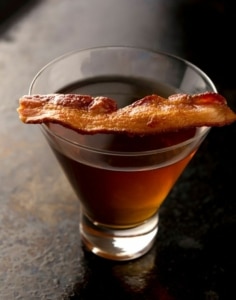 How to make Bacon fat-washed Bourbon | Cocktail Society