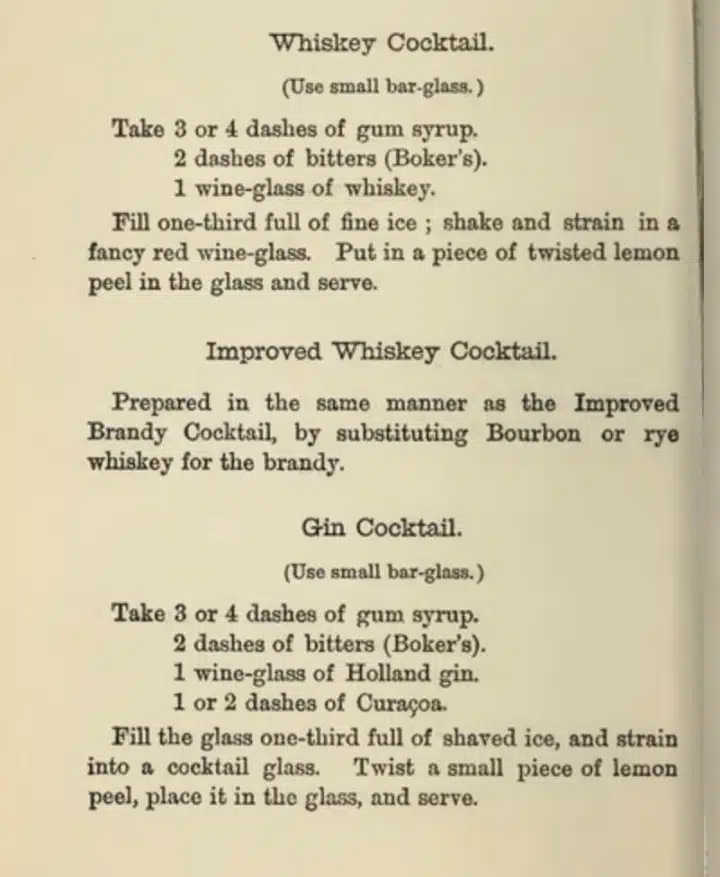 History of the Old Fashioned cocktail | Cocktail Society