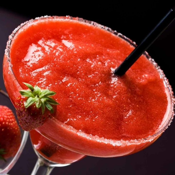 Non-Alcoholic Strawberry Daiquiri Recipe | Cocktail Society